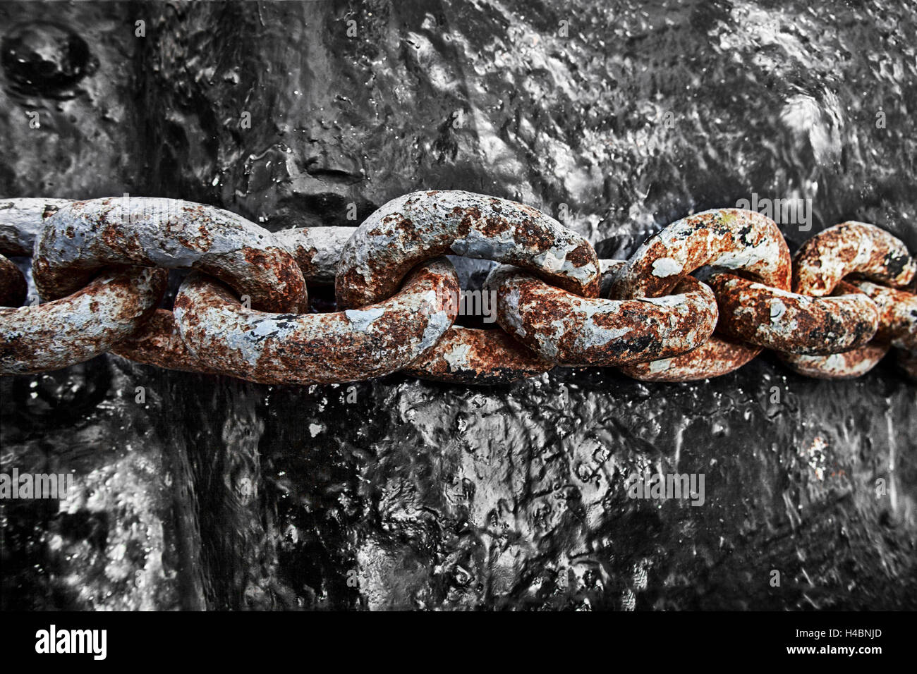 Chained rock hi-res stock photography and images - Alamy