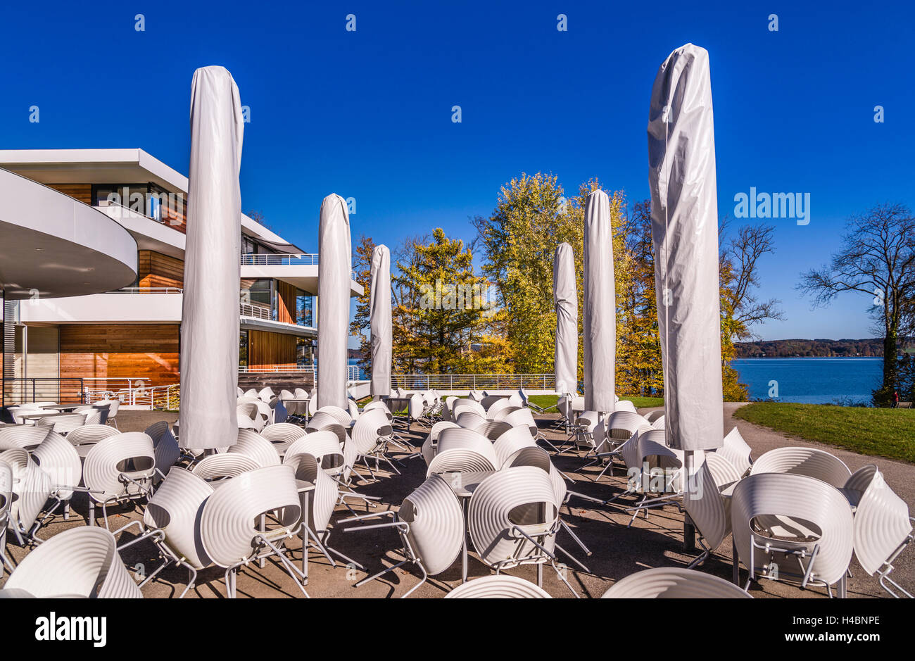 Germany, Bavaria, Upper Bavaria, Fünfseenland area, Lake Starnberg, Bernried, Museum der ...