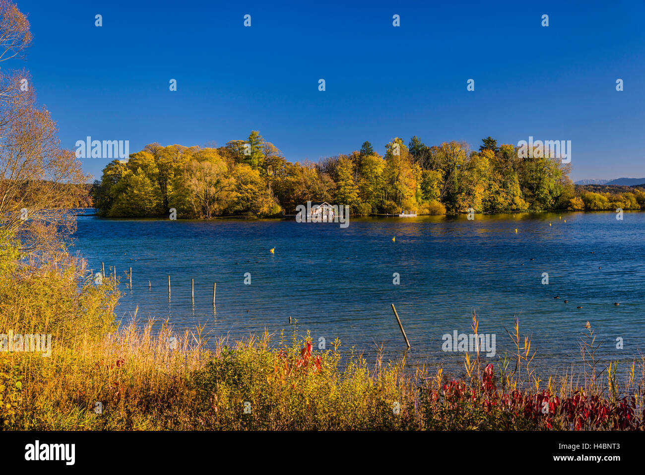 Germany, Bavaria, Upper Bavaria, Pfaffenwinkel, Fünfseenland area ...