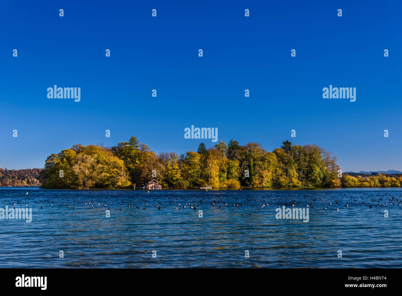 Germany, Bavaria, Upper Bavaria, Pfaffenwinkel, Fünfseenland area ...
