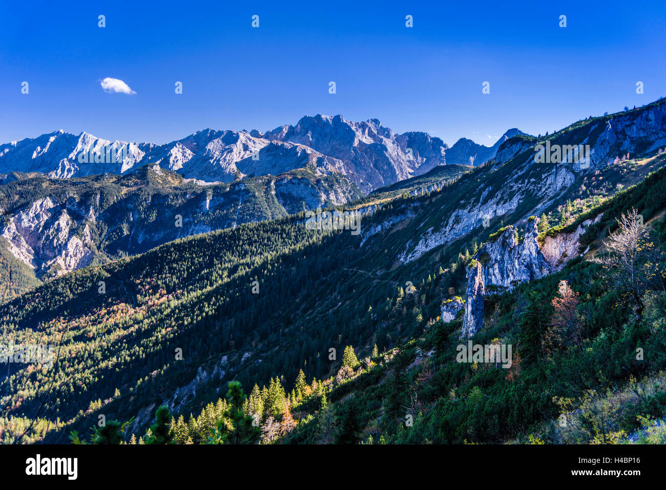 Germany, Bavaria, Upper Bavaria, Werdenfelser Land, region Zugspitze ...