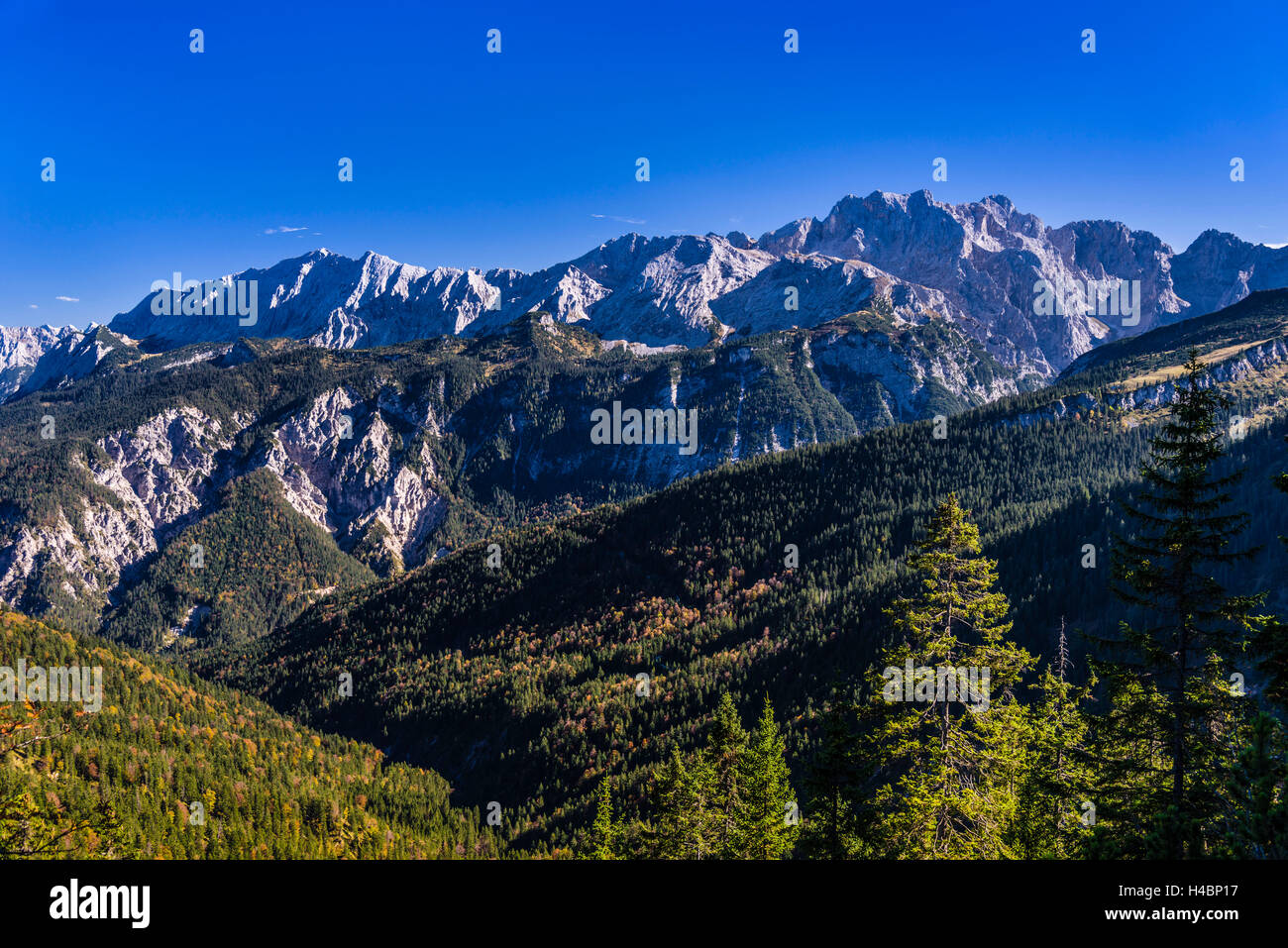 Germany, Bavaria, Upper Bavaria, Werdenfelser Land, region Zugspitze ...