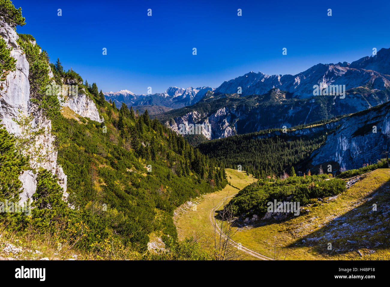 Germany, Bavaria, Upper Bavaria, Werdenfelser Land, region Zugspitze ...