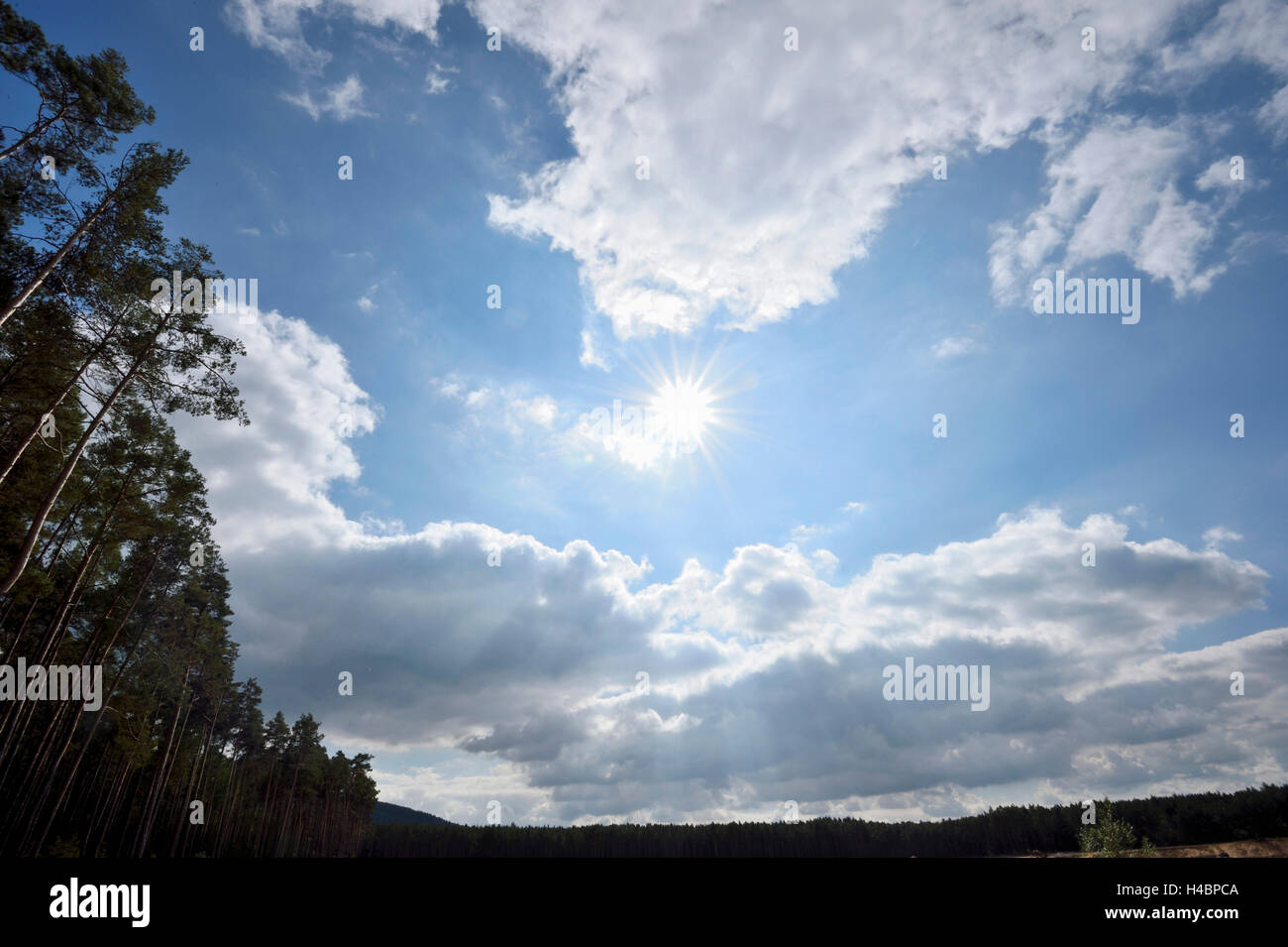 Landscape, sky, sun, clouds Stock Photo - Alamy Landscape, sky, sun, clouds Stock Photo - Alamy