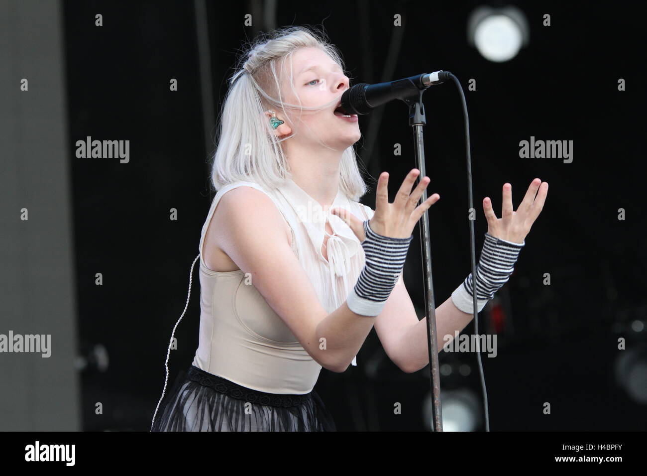 Norwegian singer aurora hi-res stock photography and images - Alamy