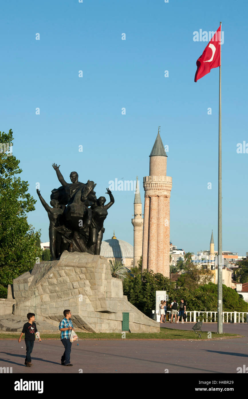 Ataturk monument antalya antalya province hi-res stock photography and ...