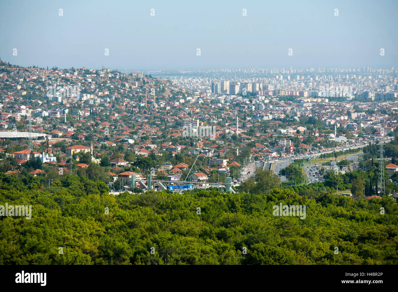 Turkey, Antalya, view at the town Stock Photo - Alamy