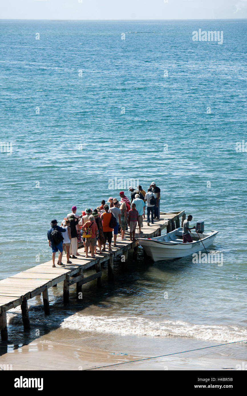 The Dominican Republic, peninsula Samana, Santa Barbara de Samana ...