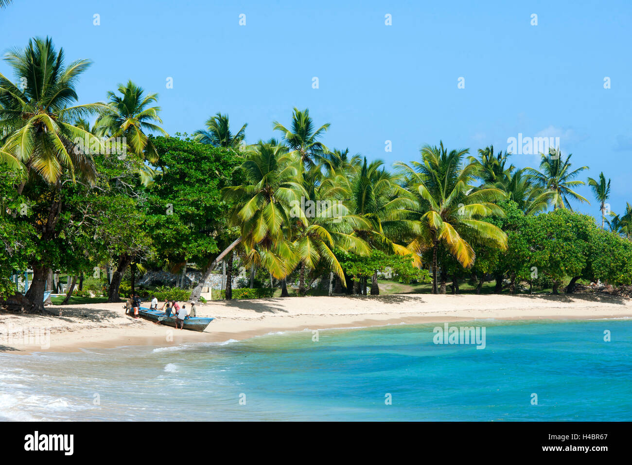 The Dominican Republic, peninsula Samana, Santa Barbara de Samana ...