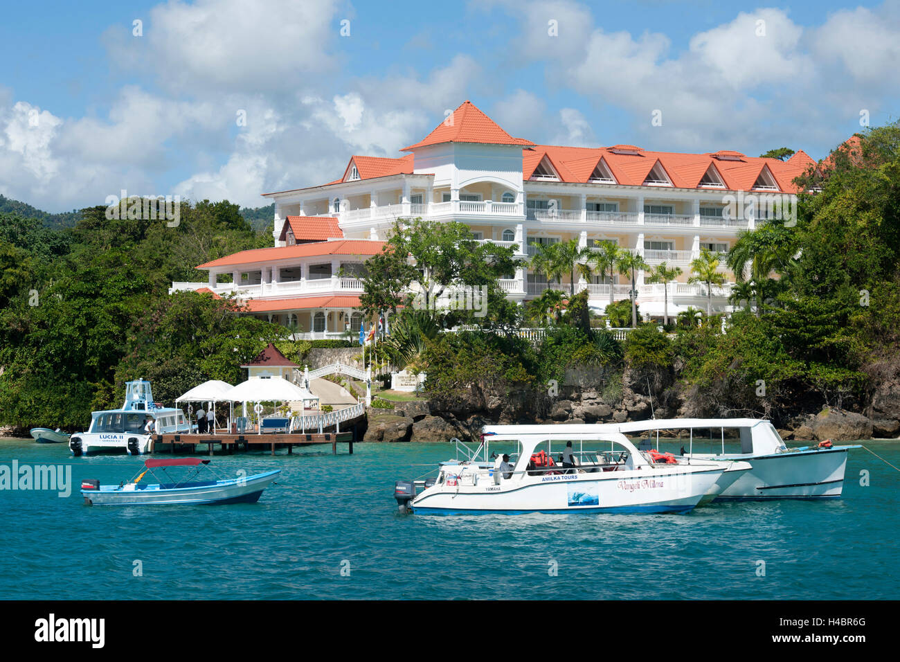 The Dominican Republic, peninsula Samana, Santa Barbara de Samana ...