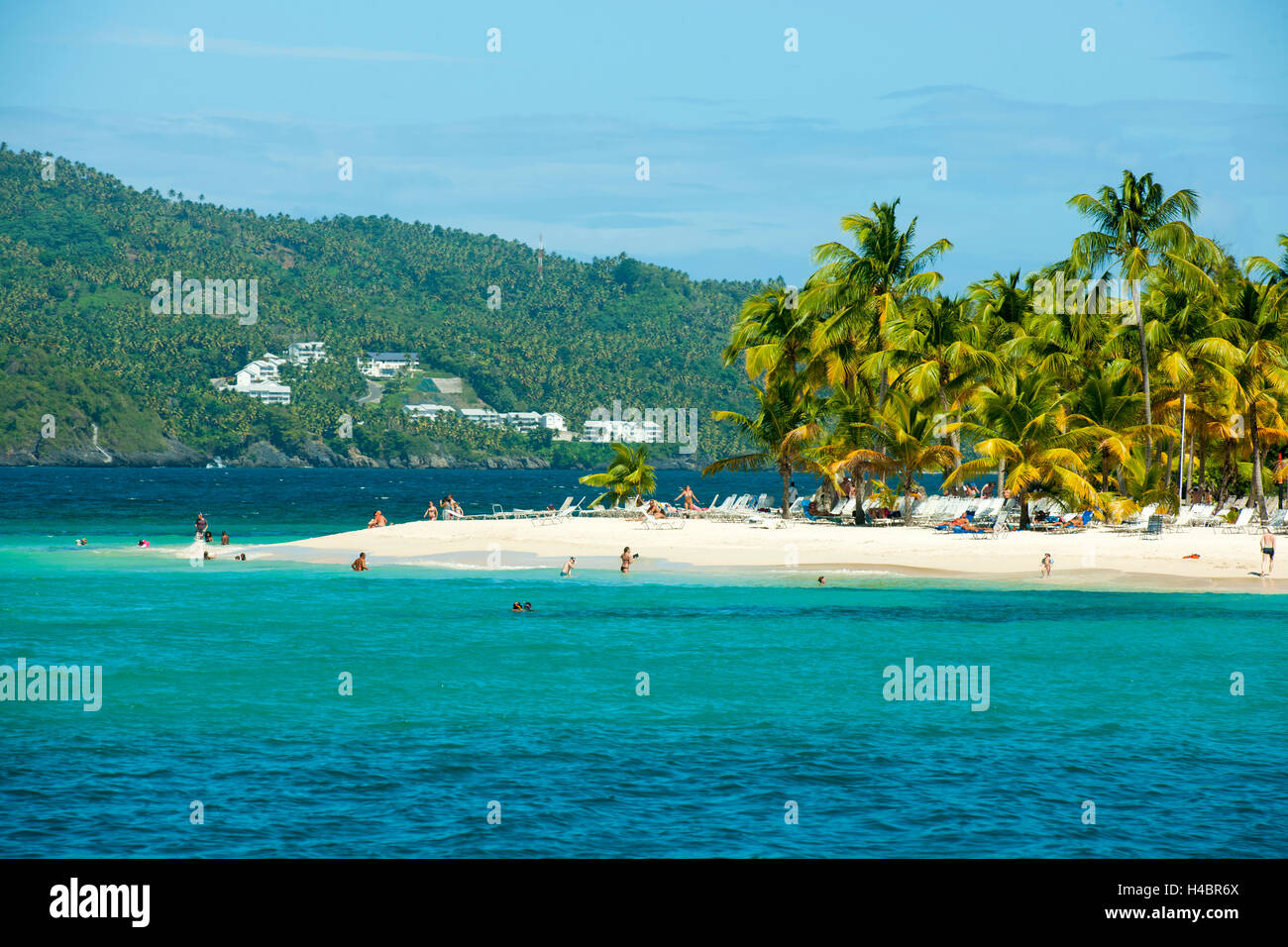 The Dominican Republic, peninsula Samana, Santa Barbara de Samana ...