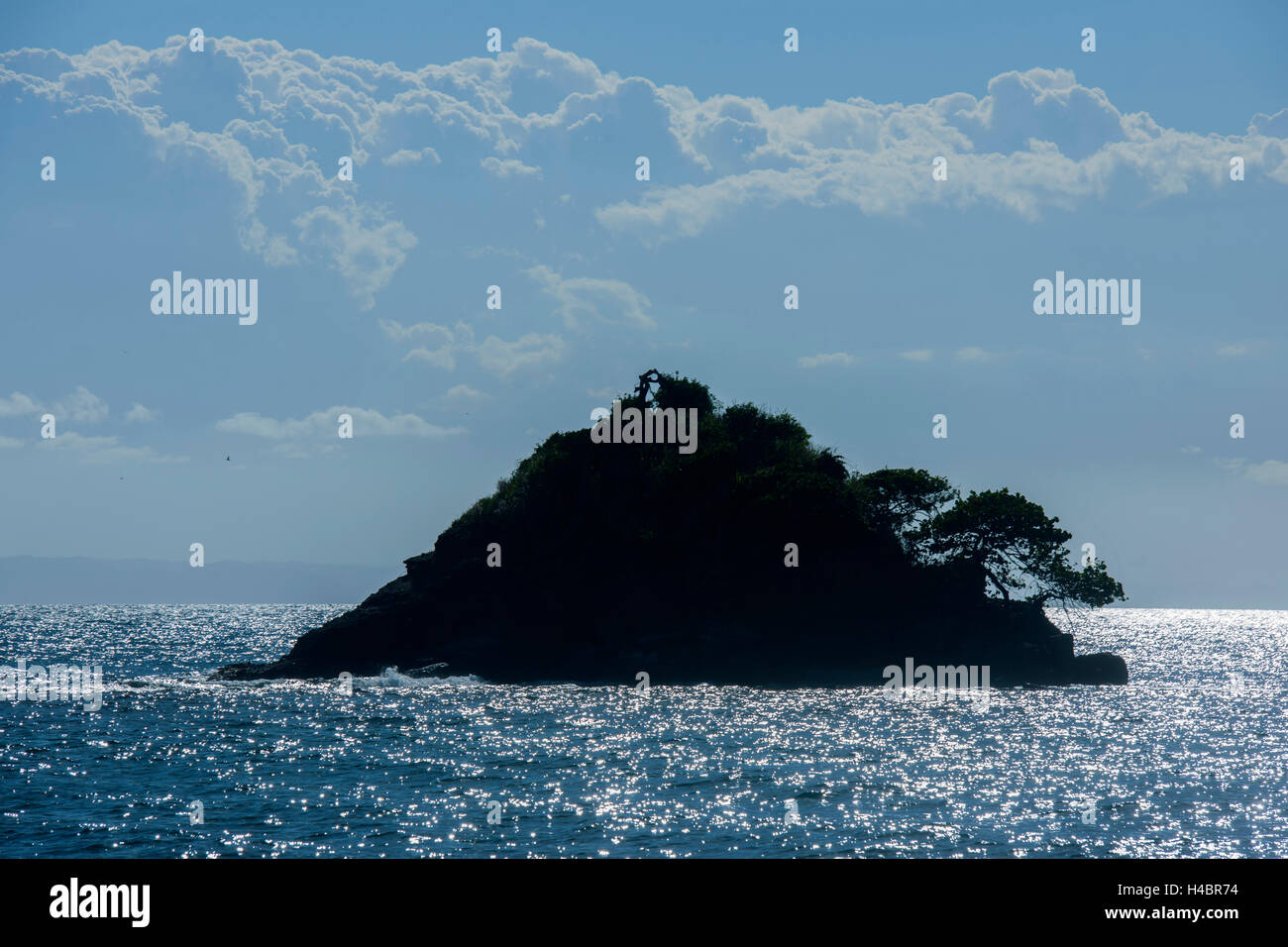 The Dominican Republic, peninsula Samana, Santa Barbara de Samana, rock ...