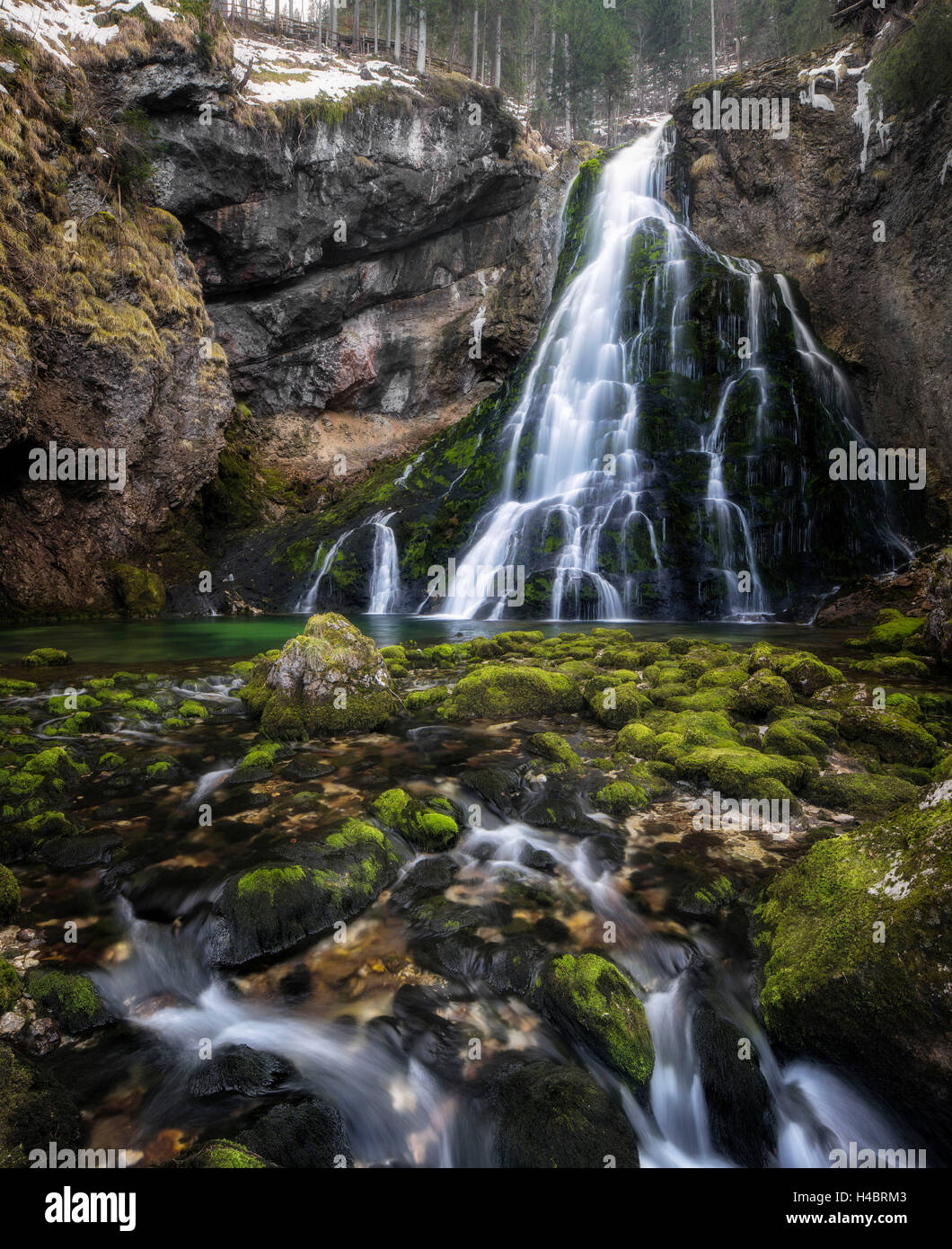Golling waterfall golling hi-res stock photography and images - Alamy