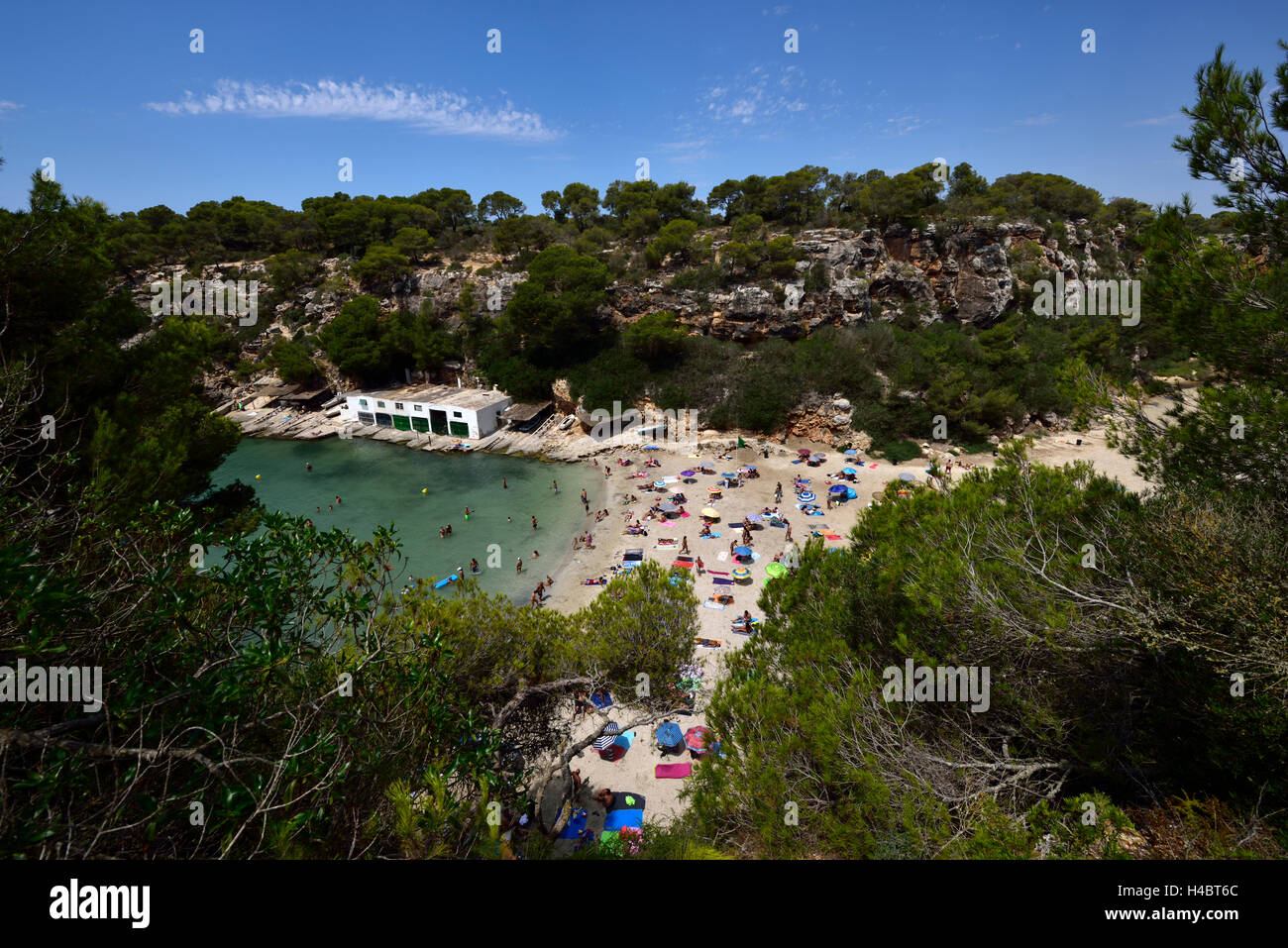 Beach of Cala Pi, island Majorca, Spain, Europe Stock Photo - Alamy