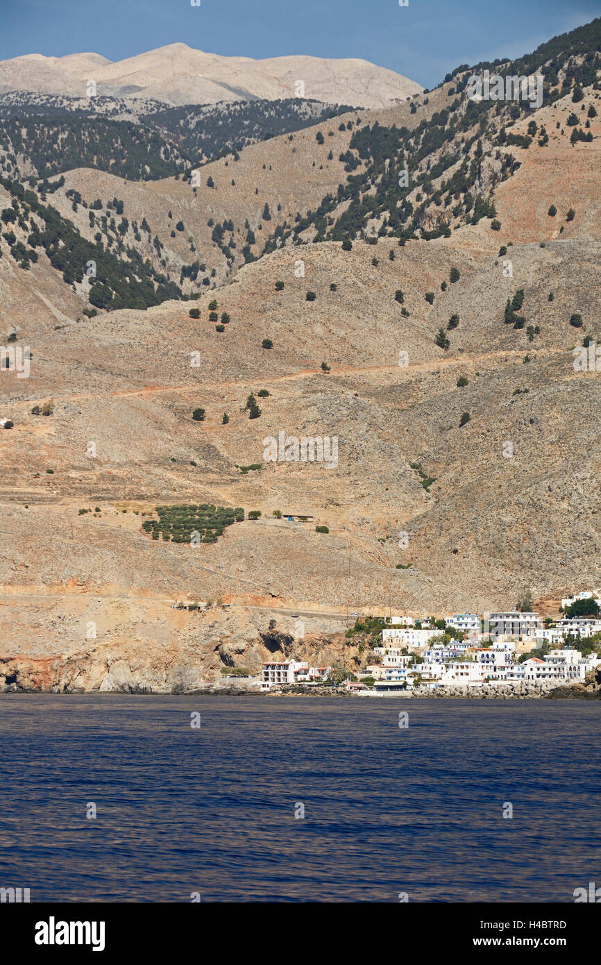 White mountains greece hi-res stock photography and images - Alamy