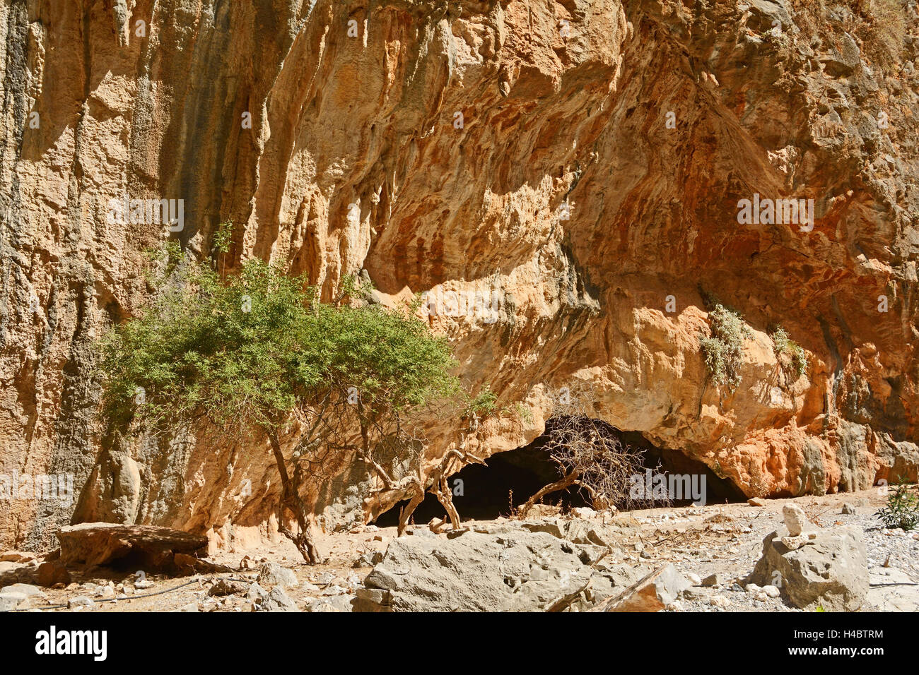 Crete, the Aradena gorge Stock Photo - Alamy