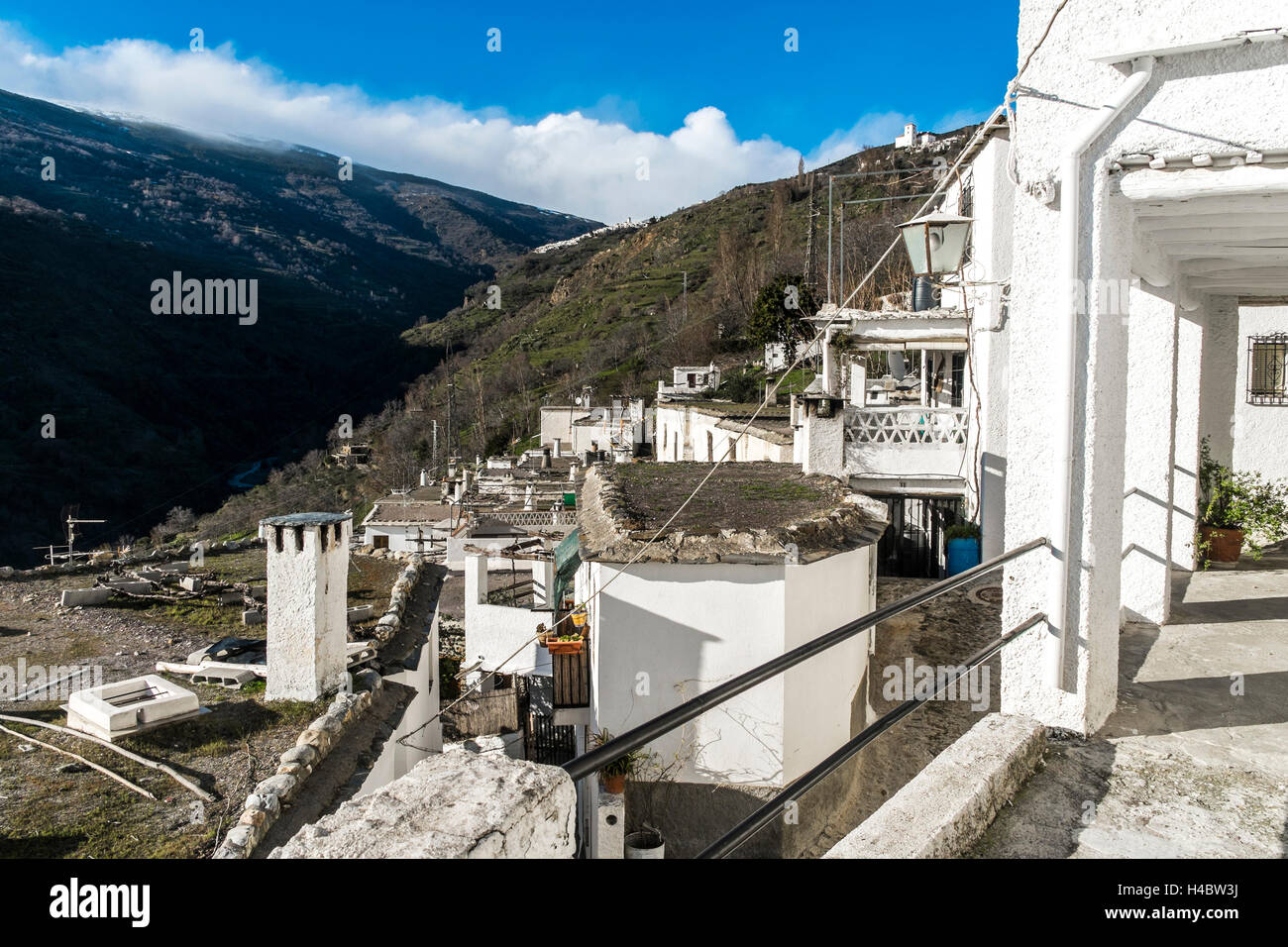 Village of Pampaneira, La Alpujarra, Andalusia, Spain Stock Photo - Alamy