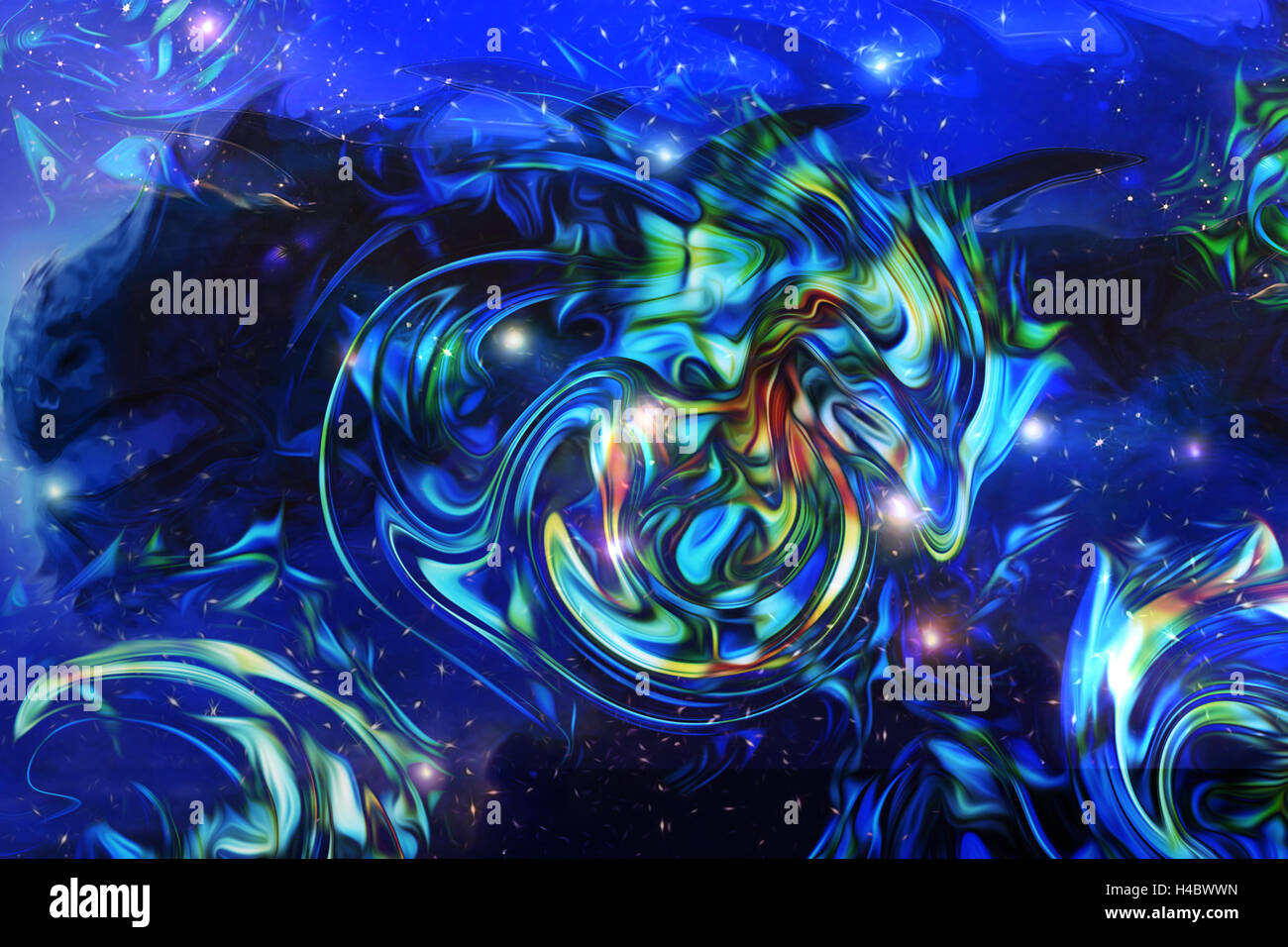 Abstract Dragon Wallpaper