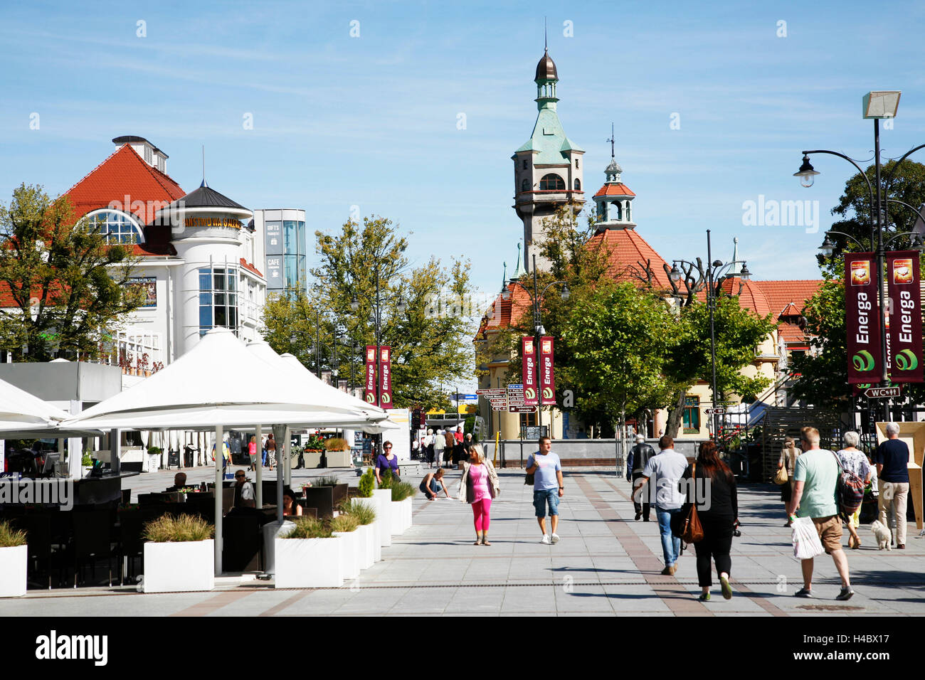 Poland, Pomerania, Sopot, German Zoppot, the Bay of Gdansk, Trojmiasto ...