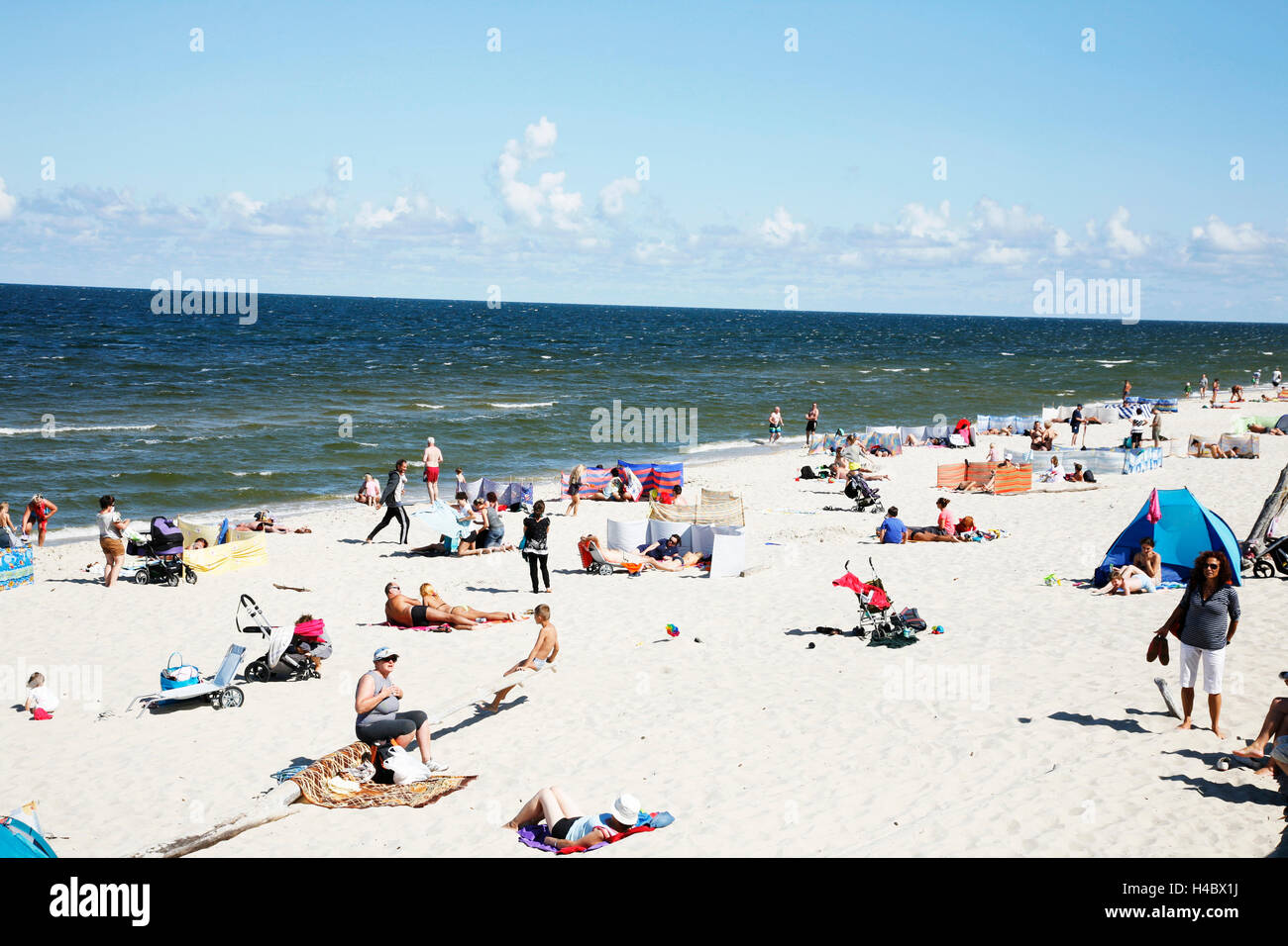 Poland, Pomerania, Sopot, German Zoppot, the Bay of Gdansk, Trojmiasto ...