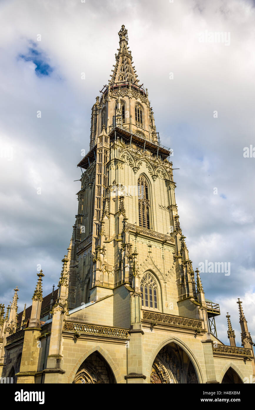 View of the Bern Minster - Switzerland Stock Photo - Alamy