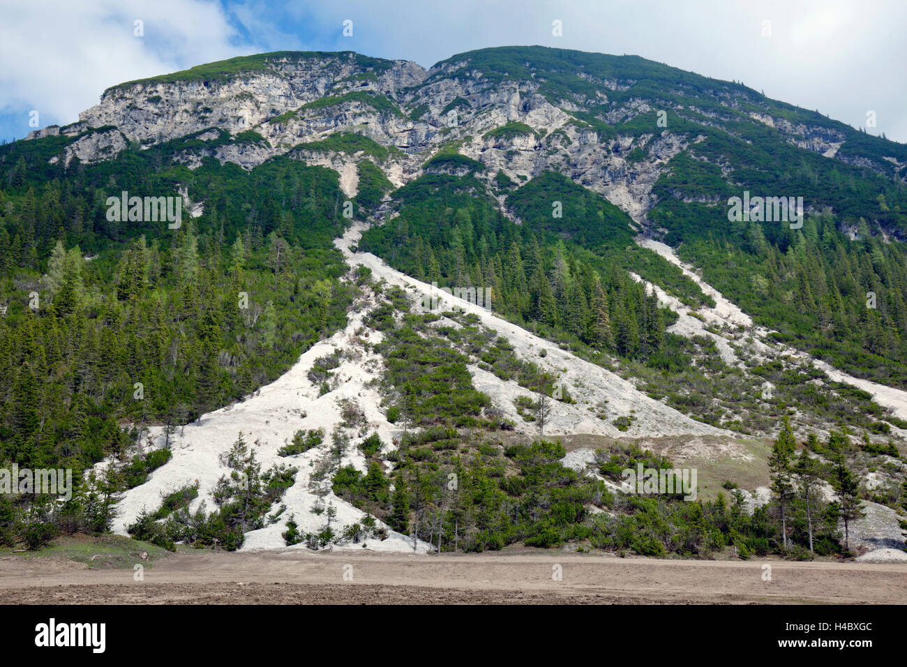 Talus in the Karwendel Mountains Stock Photo - Alamy