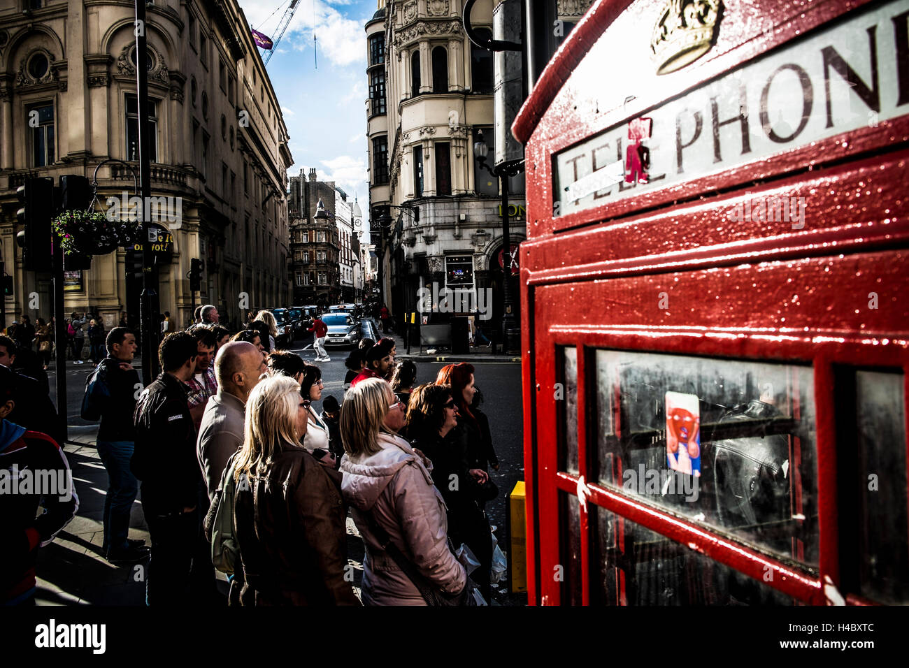 Telephone cabin at London, UK Stock Photo - Alamy