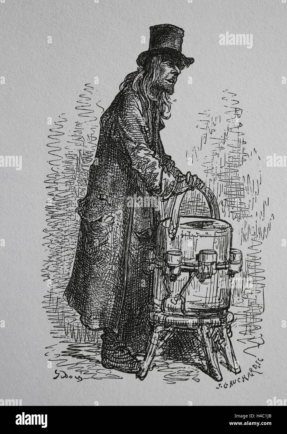 19th century salesman hi-res stock photography and images - Alamy