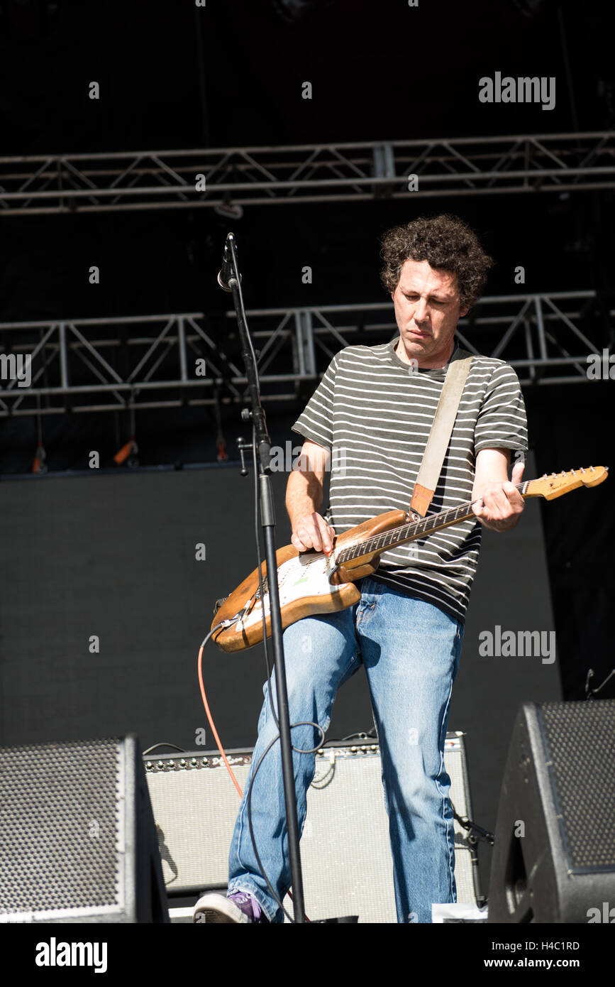 Ira Kaplan of Yo La Tengo performs at Riot Fest at the National Complex ...