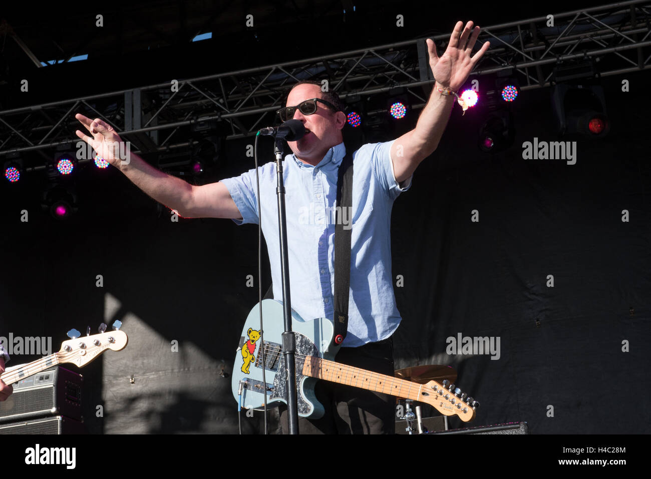 Craig Finn of The Hold Steady performs at Riot Fest at the National ...