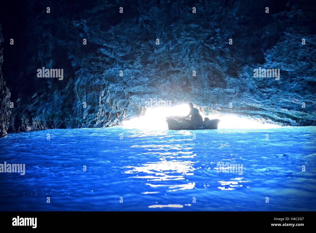 Kastellorizo (Meis) Island Greece The Blue Cave Stock Photo - Alamy