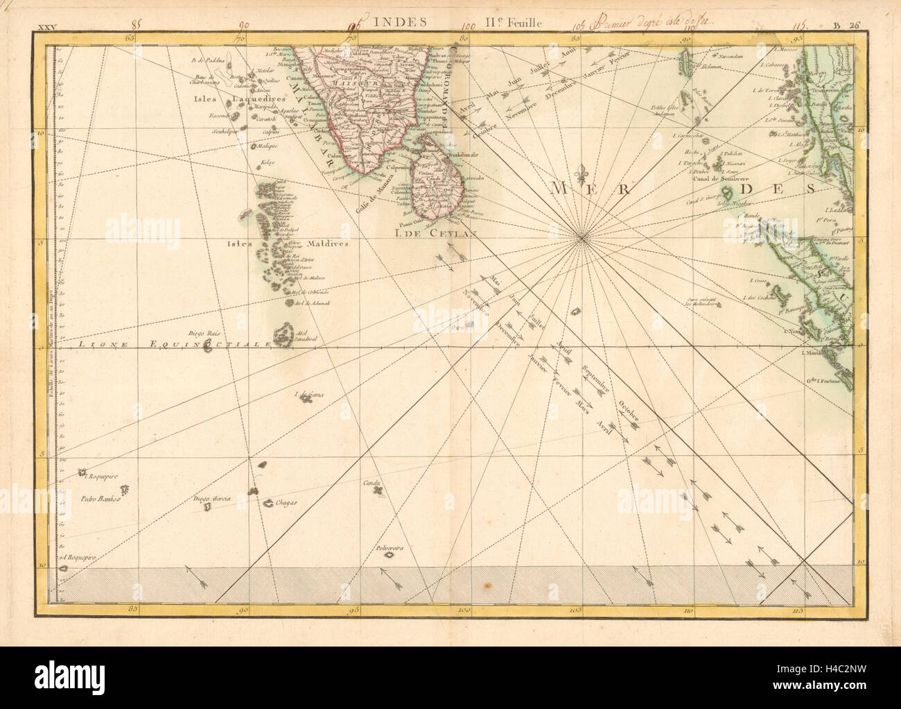 Chagos islands map hi-res stock photography and images - Alamy