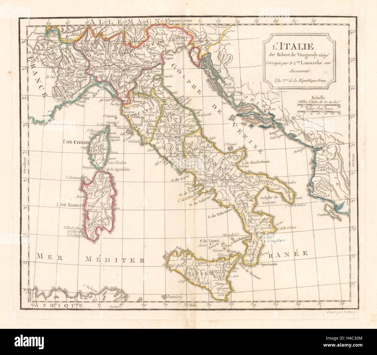 Map of lamarche hi-res stock photography and images - Alamy