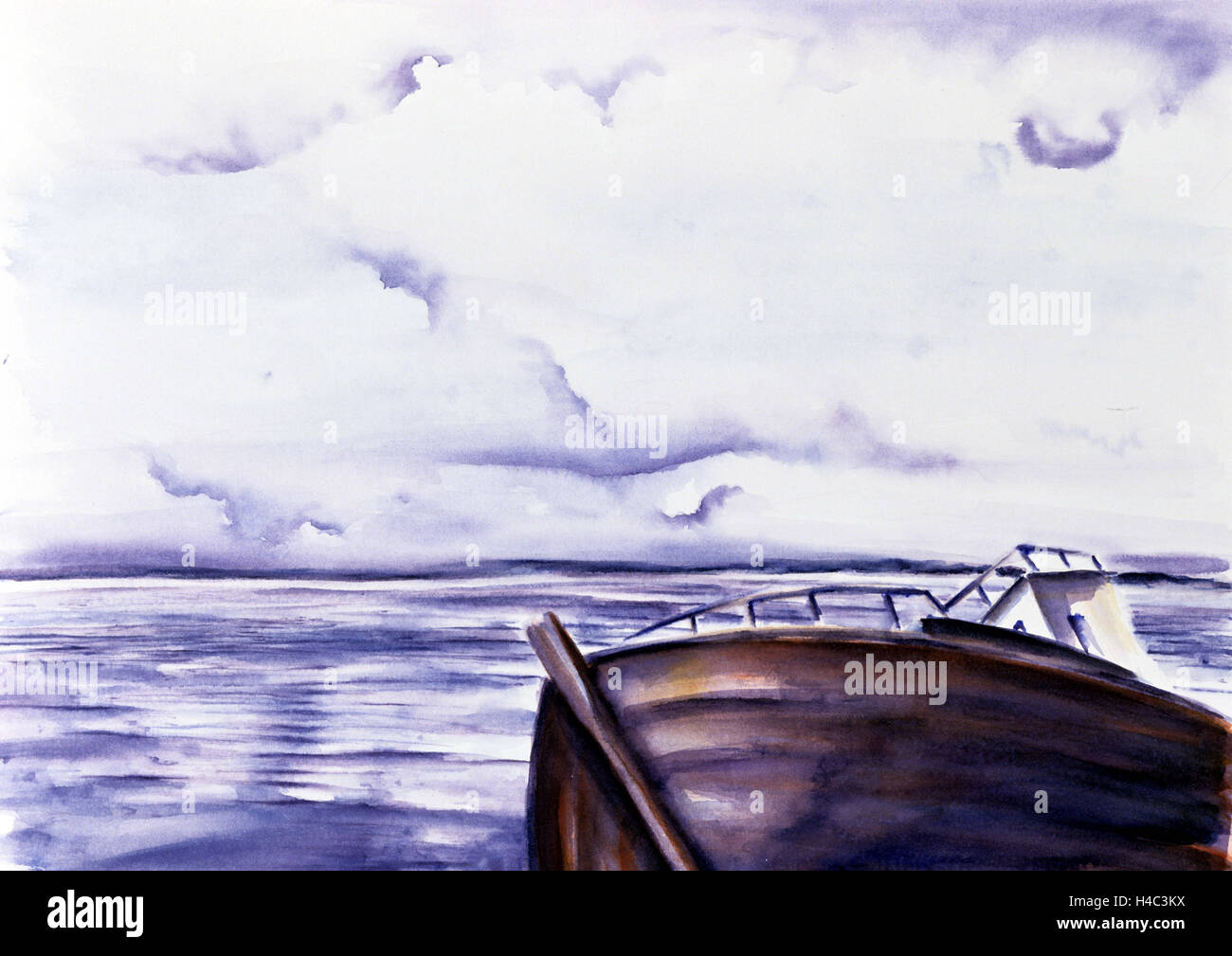 The stranded boat hi-res stock photography and images - Alamy