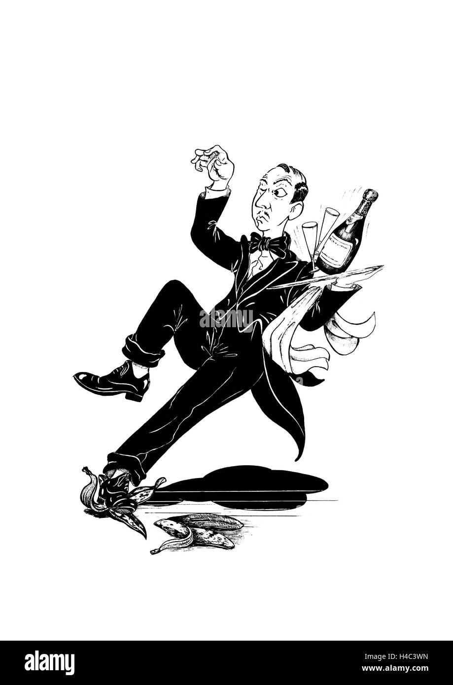 Slipping hi-res stock photography and images - Alamy