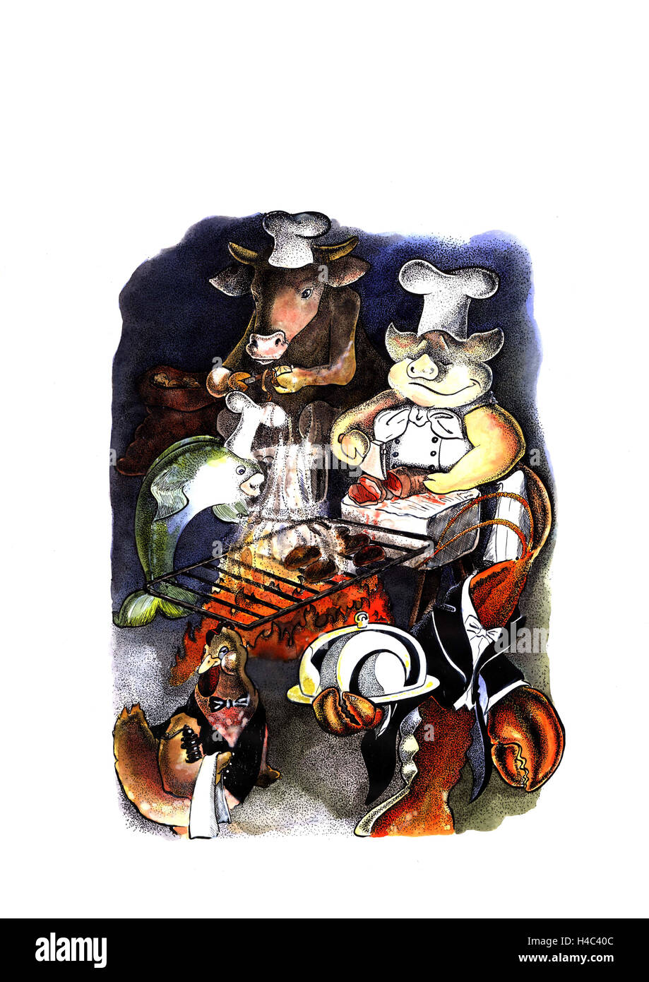 Fish cow Cut Out Stock Images & Pictures - Alamy