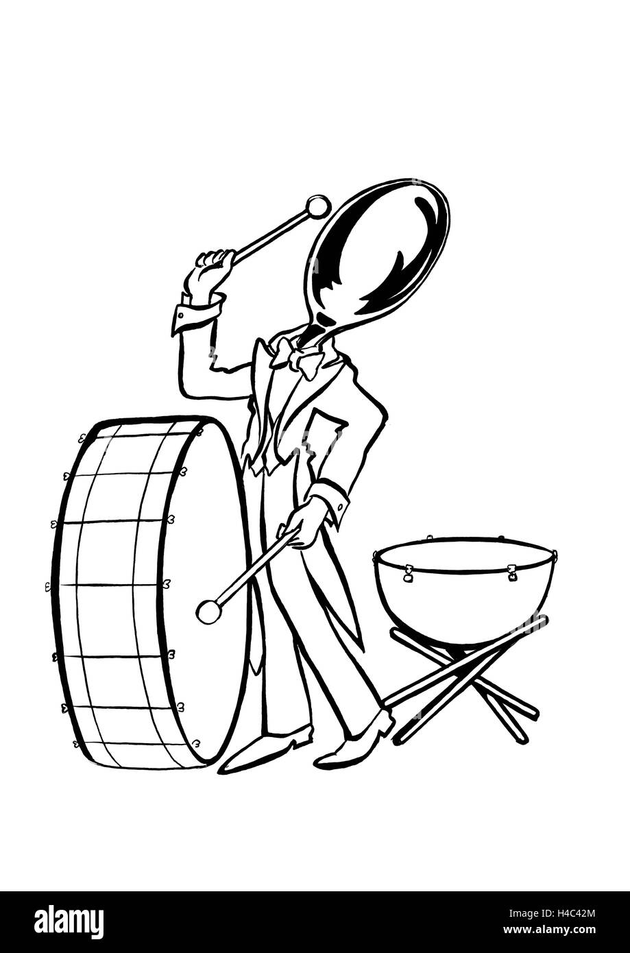 Spoon drum hi-res stock photography and images - Alamy