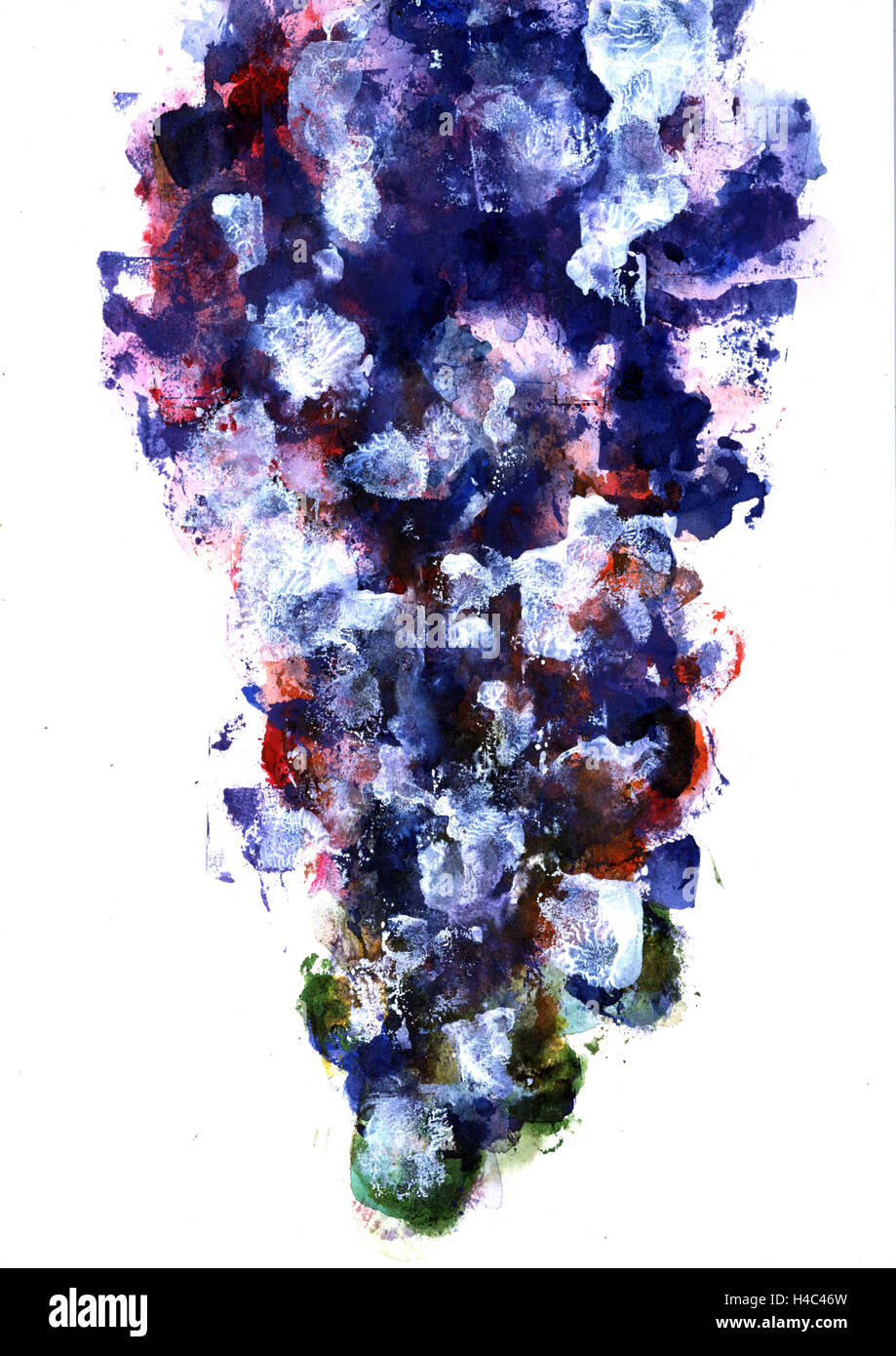 Modern art: Grape Stock Photo - Alamy