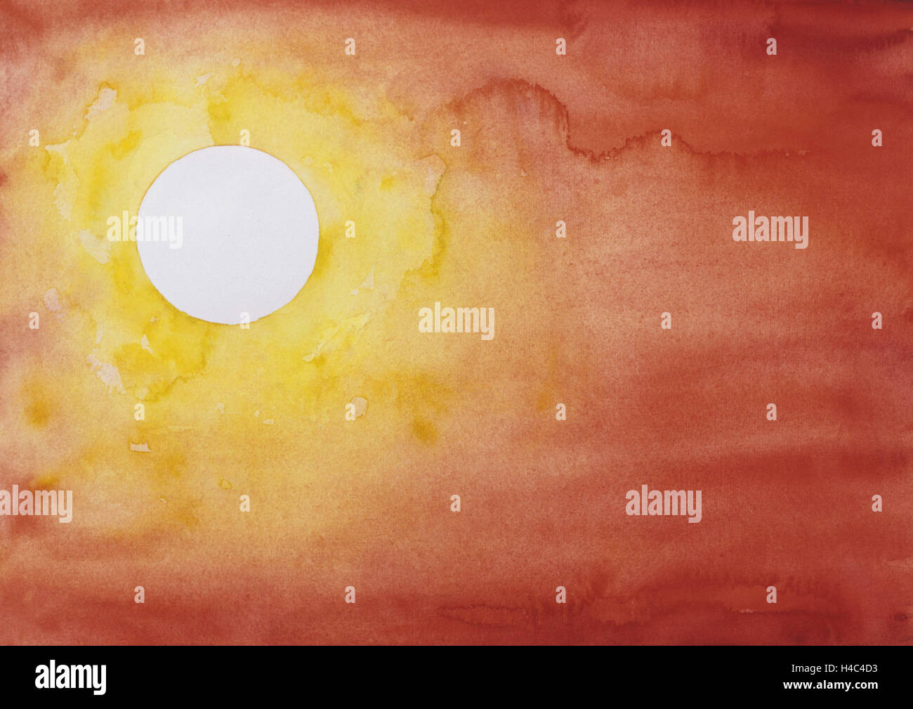 Sun in the midday heat Stock Photo - Alamy