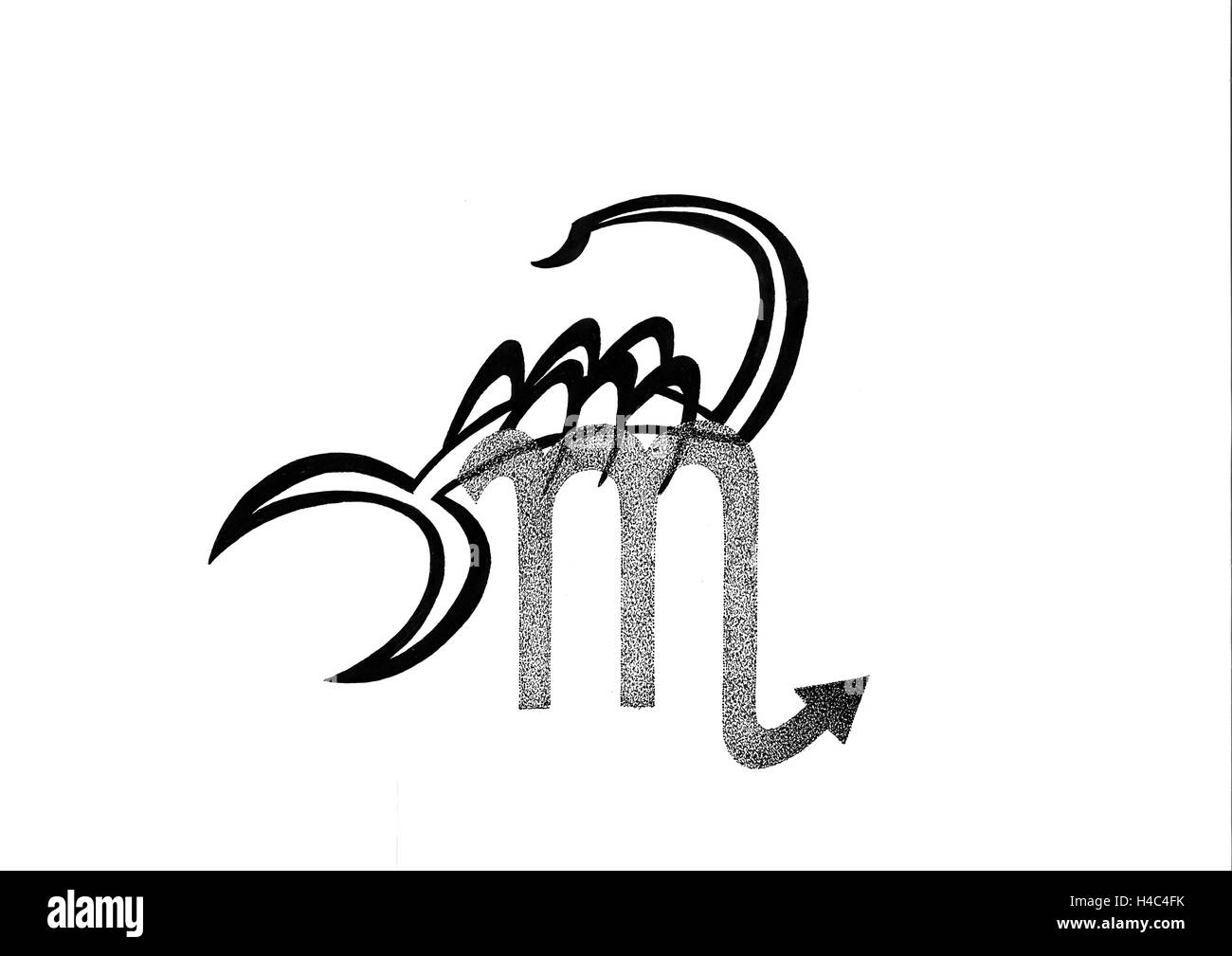Scorpio sign of the zodiac hi-res stock photography and images - Alamy