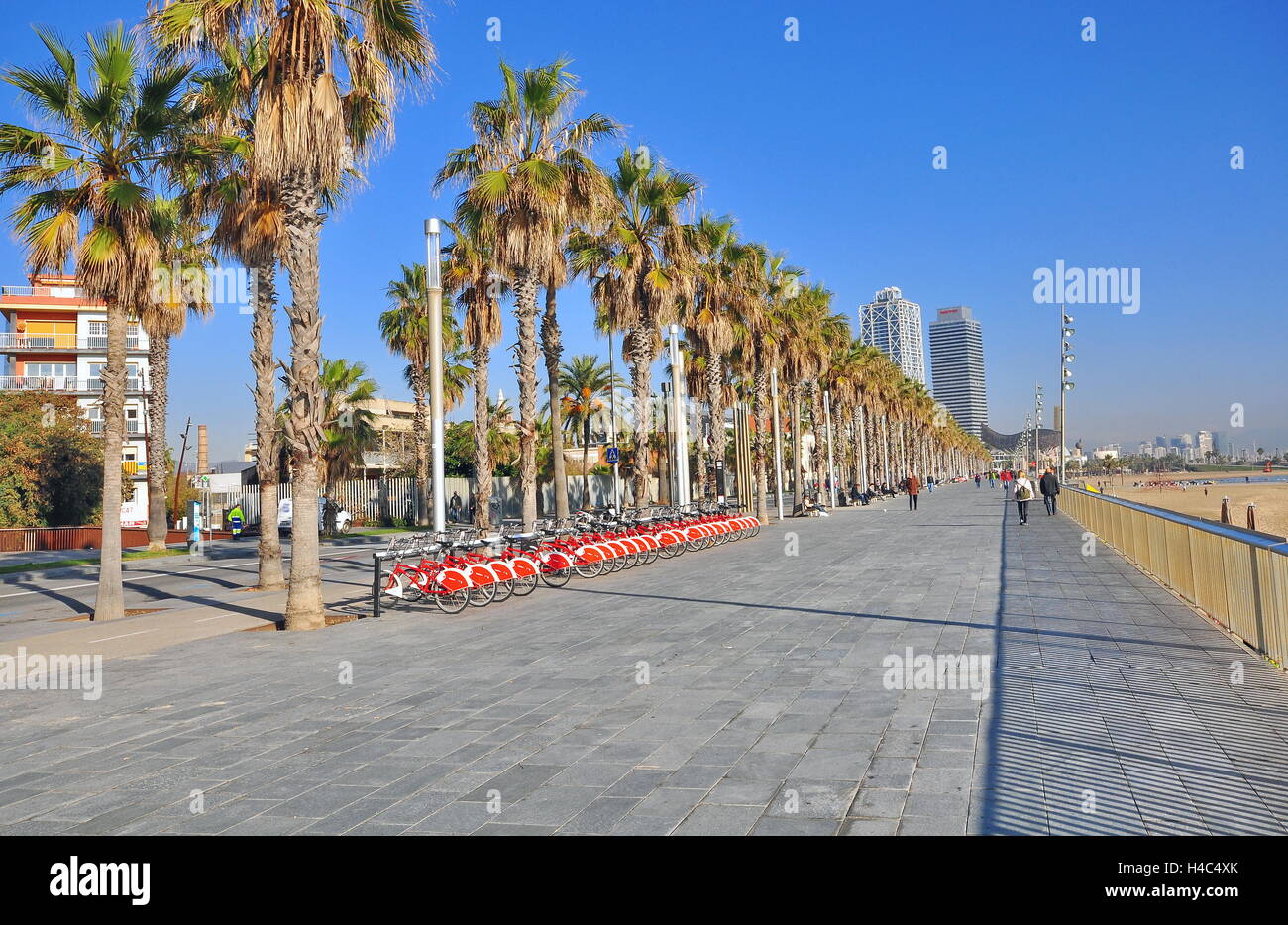 Seafront of barcelona hi-res stock photography and images - Alamy