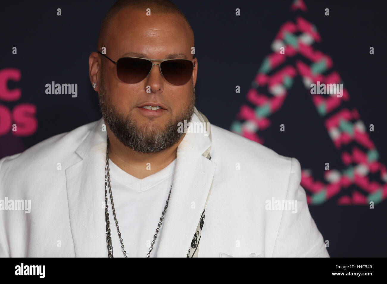 Big Smo walks the red carpet at the CMT Music Awards at Bridgestone ...