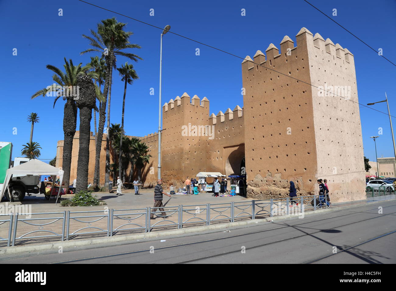 Morocco traditional building Stock Photo - Alamy