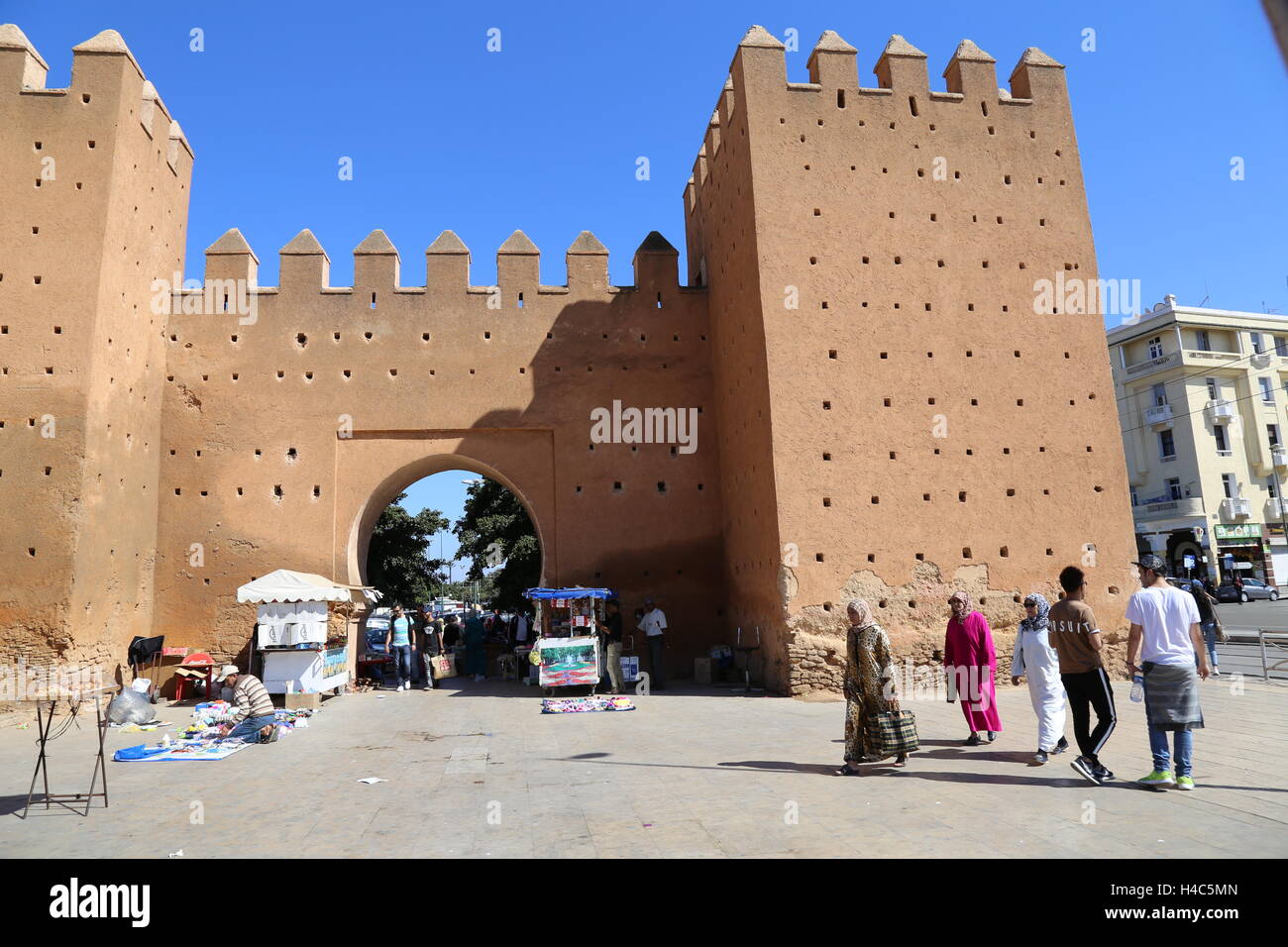 Morocco traditional building Stock Photo - Alamy