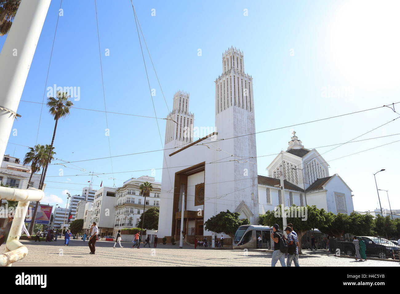 Catholic architecture in morocco hi-res stock photography and images ...