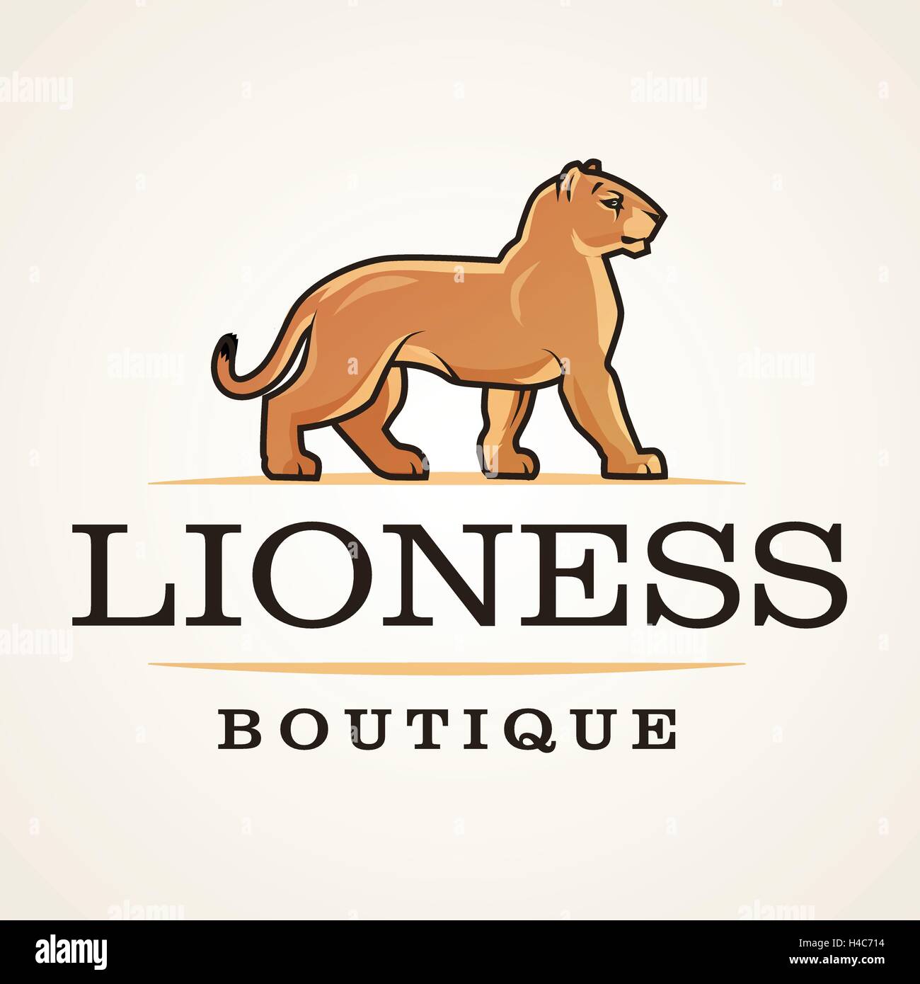 Angry lioness Stock Vector Images - Alamy