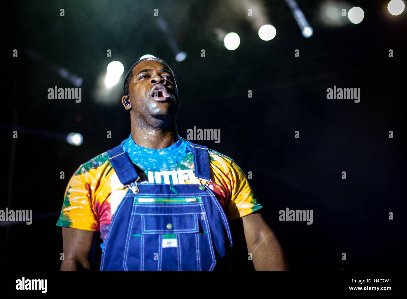 Rapper Darold Ferguson, Jr. aka A$AP Ferg performs at the Neon Desert ...
