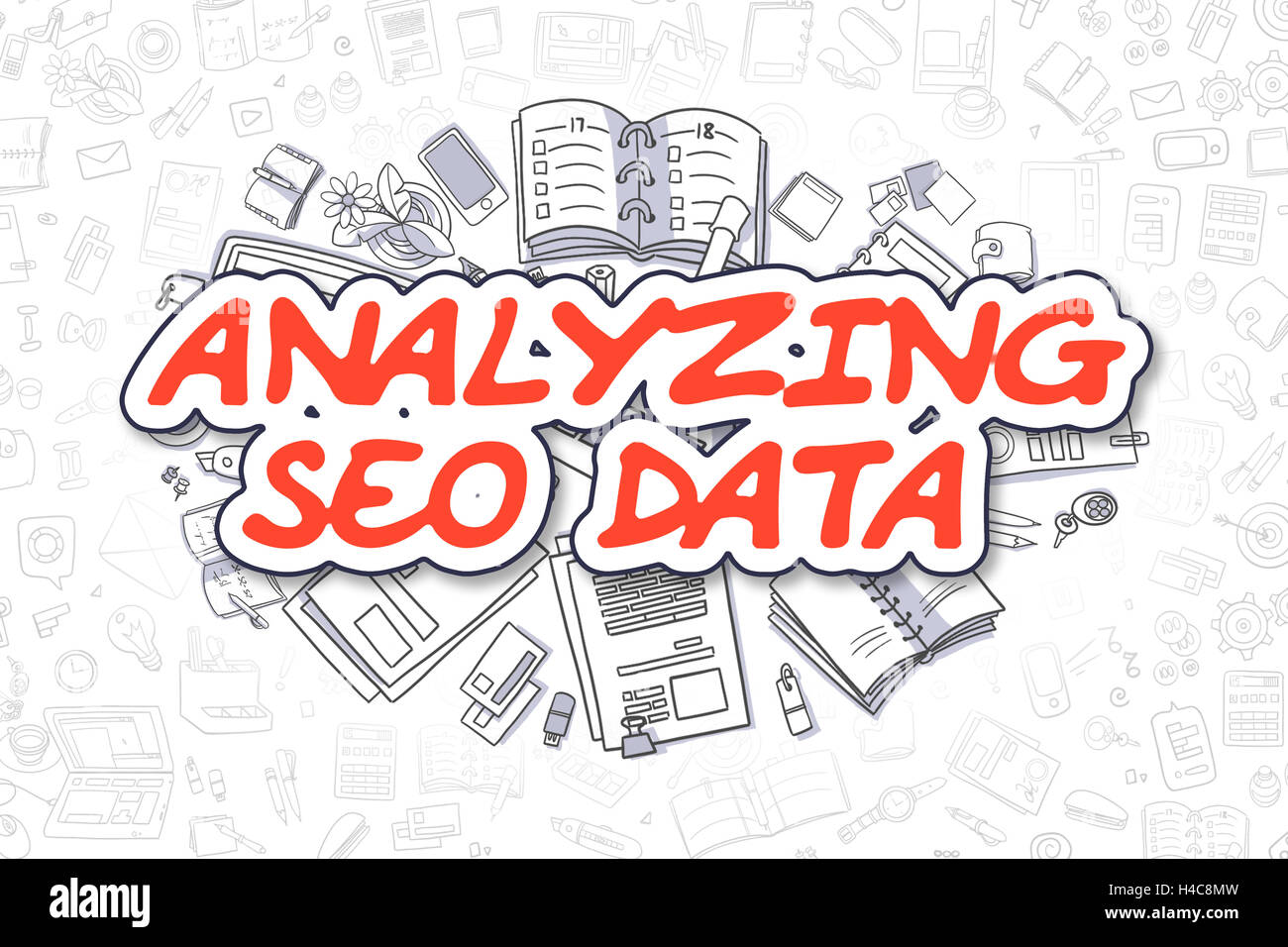 Data cartoon Cut Out Stock Images & Pictures - Alamy