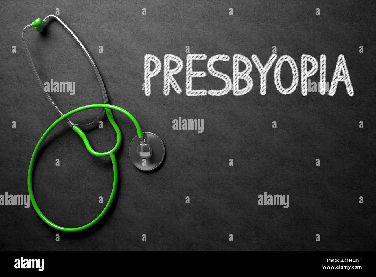 Presbyopia Handwritten on Chalkboard. 3D Illustration Stock Photo - Alamy Presbyopia Handwritten on Chalkboard. 3D Illustration Stock Photo - Alamy