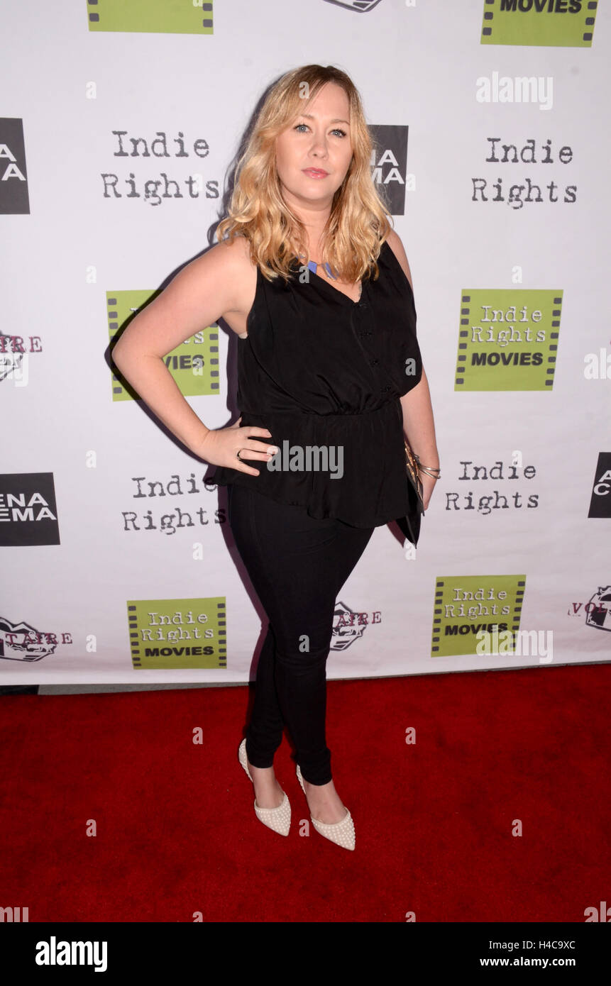 Megan Freels Johnston arrives for "Einstein's God Model" Los Angeles ...